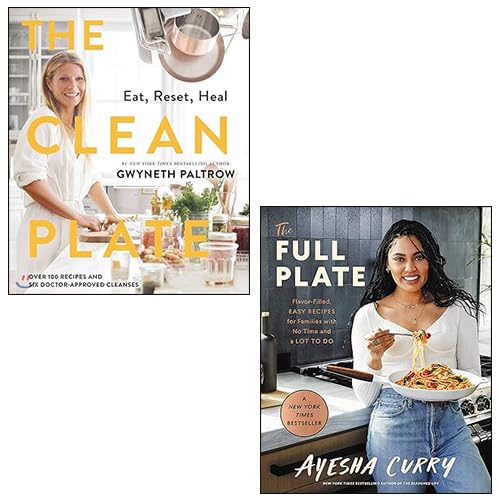 The Clean Plate By Gwyneth Paltrow, The Full Plate By Ayesha Curry 2 Books Collection Set ...