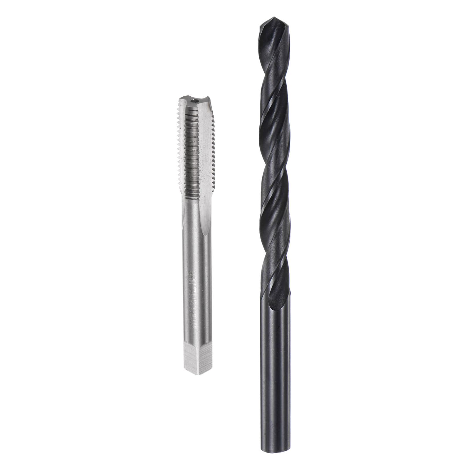 uxcell Metric Tap and Drill Bit Set, M10 x 1.25 Thread Tap & 8.8mm ...
