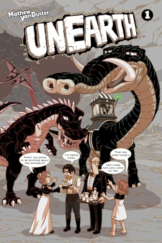 UNEARTH Book 1: Retro Sci-Fi Graphic Novel by Mathew Van