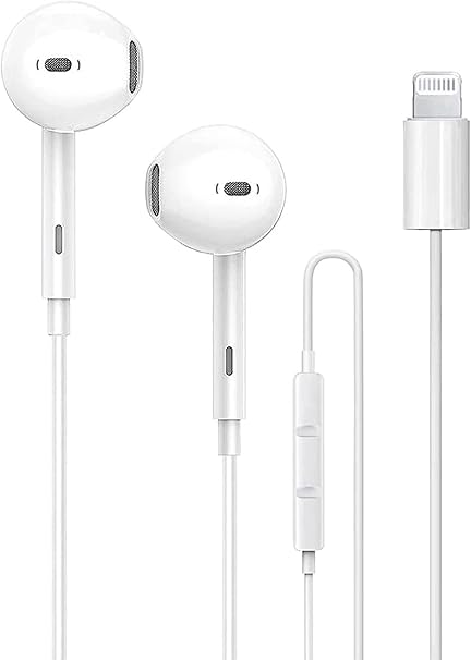 Case Logic Apple Earbuds/iPhone Headphones Wired with Lightning ...