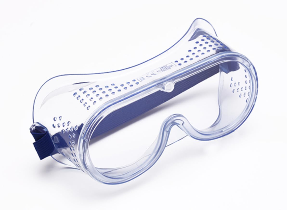 Amazon.com: Edward Tools Safety Goggles - Clear Oversized Easy See Lens ...