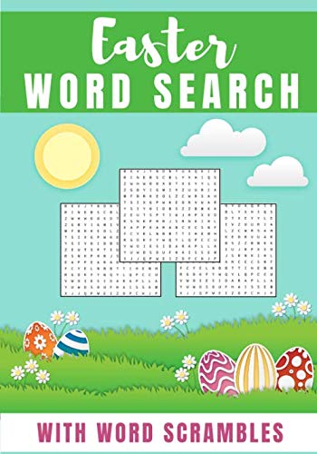Easter word search: Happy Easter | Challenging Puzzle book For kids and ...