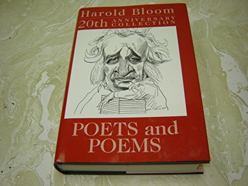 Harold Bloom 20th Anniversary Collection Poets and Poems: Harold Bloom ...
