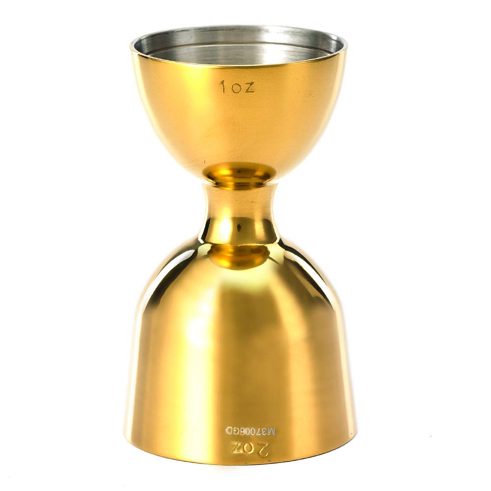 Snapklik.com : Barfly M37006GD Heavy-Duty Straight Rim Bell Jigger