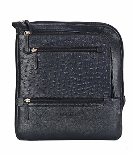Buy Adamis Leather Women Cross Body Bag B745 Black at Amazon.in
