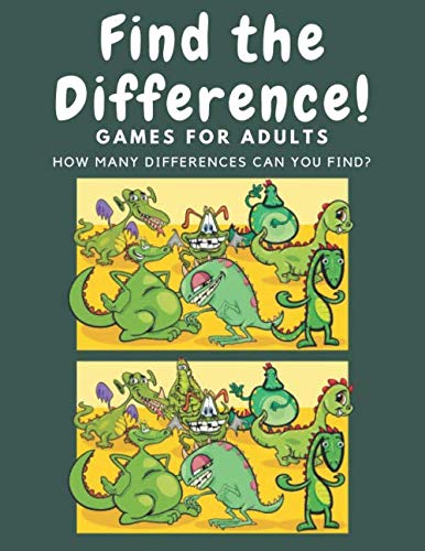 Find The Difference Games For Adults: How Many Differences Can You Find ...