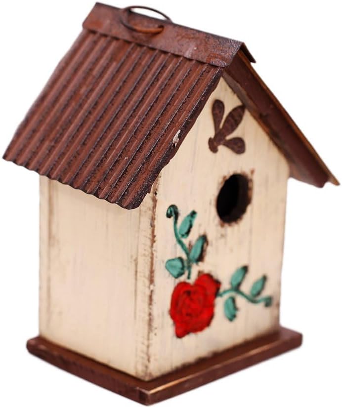 Amazon.com: MEKKAPRO Bird House for Outside - Decorative Hanging ...