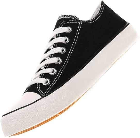 Amazon.com | LUMUBBY Canvas Shoes for Women Men High Top Lace Up ...