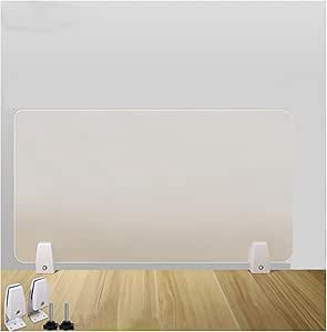 Amazon.com: Acrylic Freestanding Privacy Screens, Desktop Privacy Panel ...