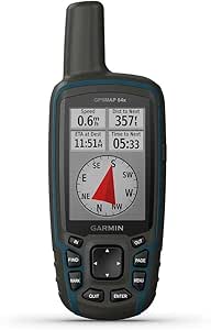 Amazon.com: Garmin GPSMAP 64x, GPS portátil, precargado con mapas ...