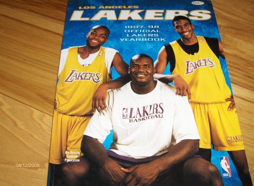 1997 1998 Los Angeles Lakers Official Yearbook Magazine: Lakers: Amazon ...