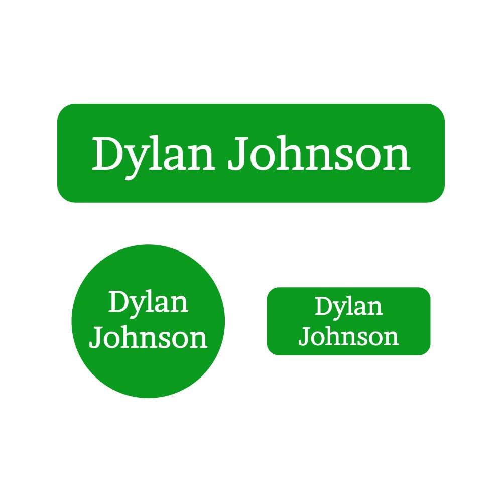 Amazon.com : Name Bubbles - Custom Name Labels for Daycare, School, and Camp (102 Labels - 3 ...