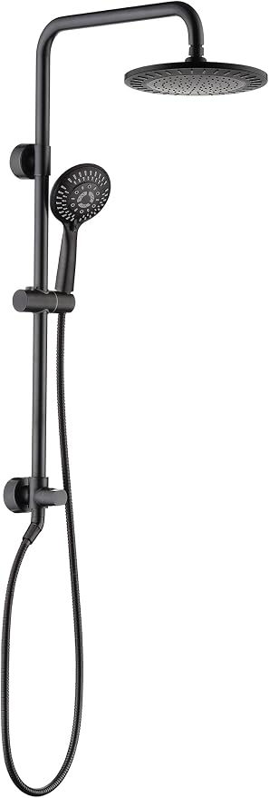 BRIGHT SHOWERS Rain Shower Heads System Including Rainfall Shower Head ...