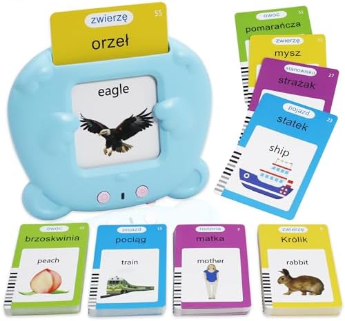 Amazon.com: MAYAPHILOS 224 Sight Words Polish and English Talking Flash ...