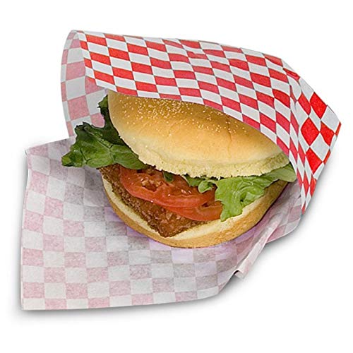 Eco Sarras Checked Food Wrapping Paper Sheets Parchment Paper Baking ...