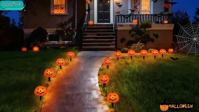 Halloween Pathway Markers Creepy Clown Pathway Markers | Spirit