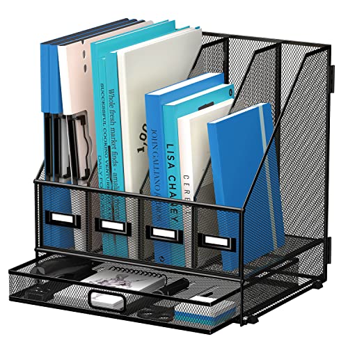 Snapklik.com : DALTACK Magazine File Holder, Desk Organizer