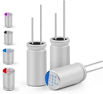 Amazon.com: 20PCS Solid Capacitor Motherboard 25V 35V 50V 63V 100V 160V ...