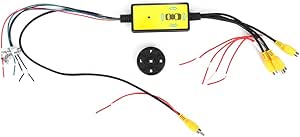 Car Video Switcher, Video Switch Box, Video Splitter, Intelligent 4 ...