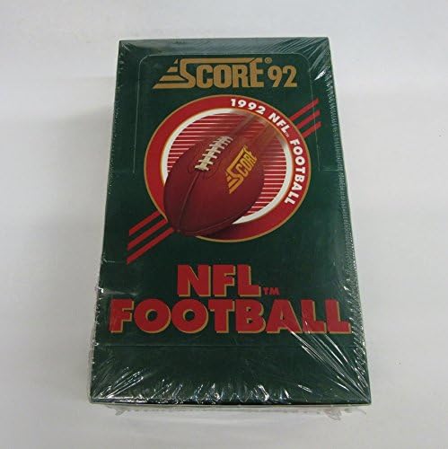 1992 Score Football Box at Amazon's Sports Collectibles Store