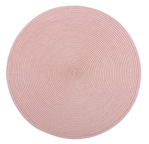 Amazon.com: Place Mat Round 4 Pack - Pink : Home & Kitchen