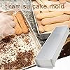 Amazon.com: ABC Rectangle Cake Mold in Aluminum Alloy - Non-Stick ...