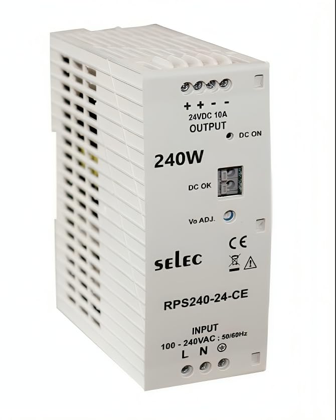 Amazon.in: Buy SELEC 10A 24V DC. Rail Mounting Power Supply Selec ...