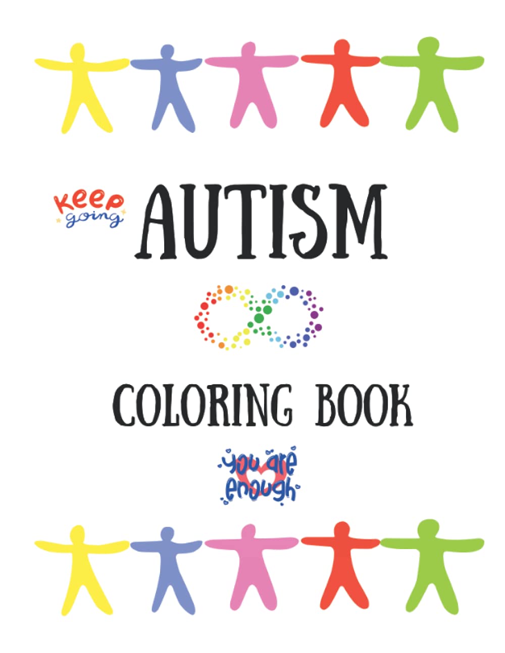 Autism Coloring Book/ Large 8.5 x 11/ A coloring book for Children on ...