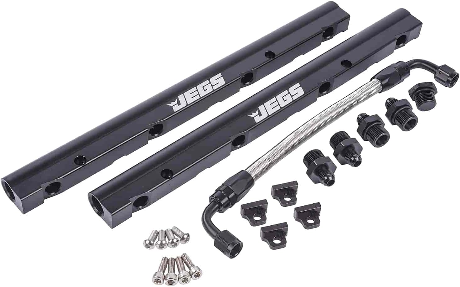 Amazon.com: HTRACING Billet Fuel Rail Kit Compatible with LS LS1 LS2 ...
