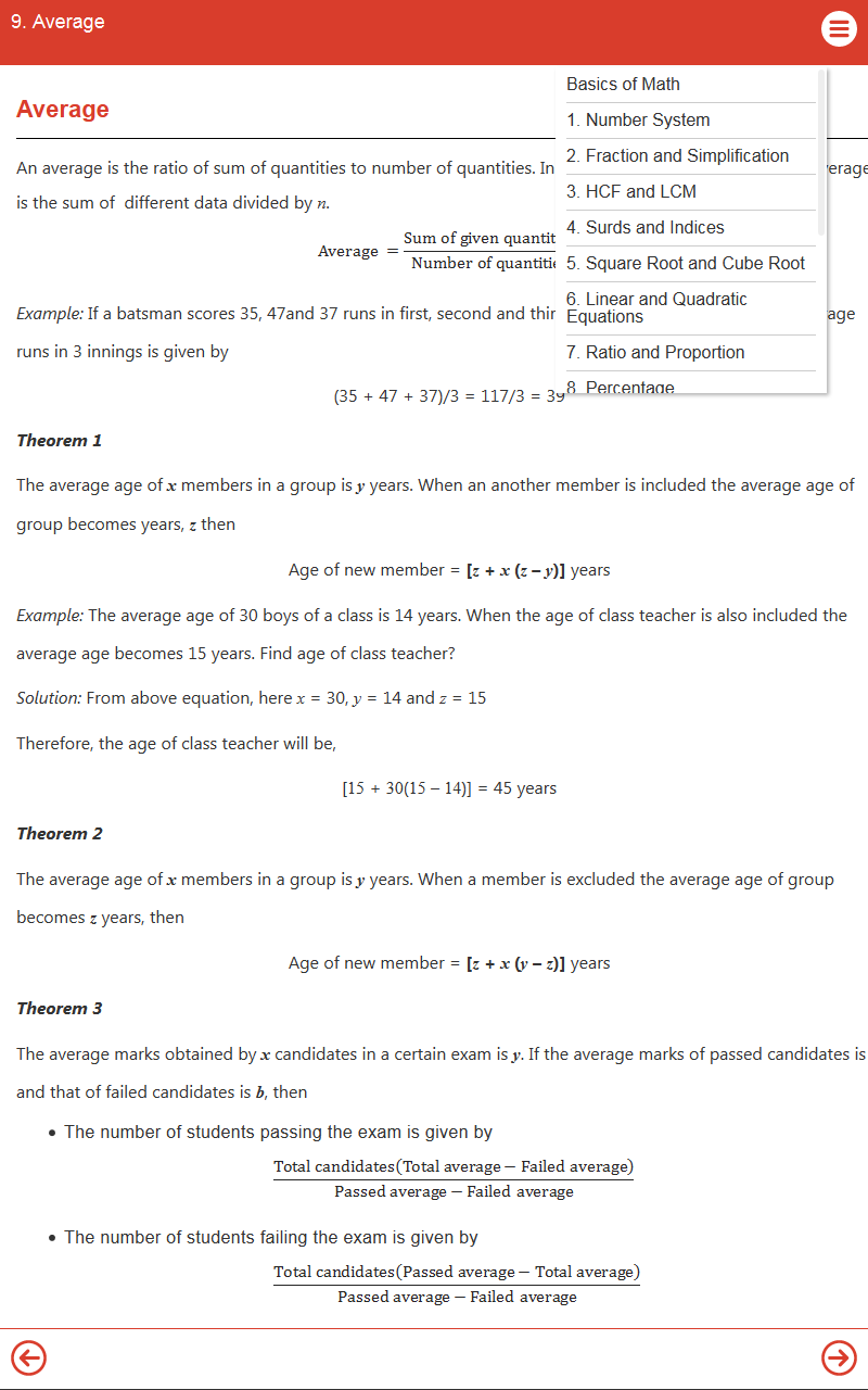 Basics of Math - App on Amazon Appstore