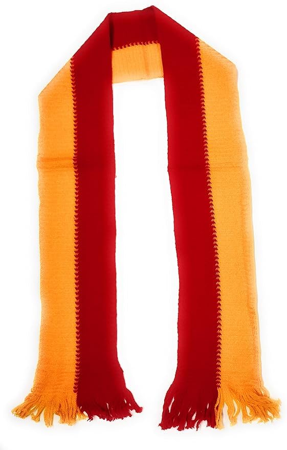 Buy Total Kannada arnataka Yellow And Red Color Woolen Scarf/Muffler ...