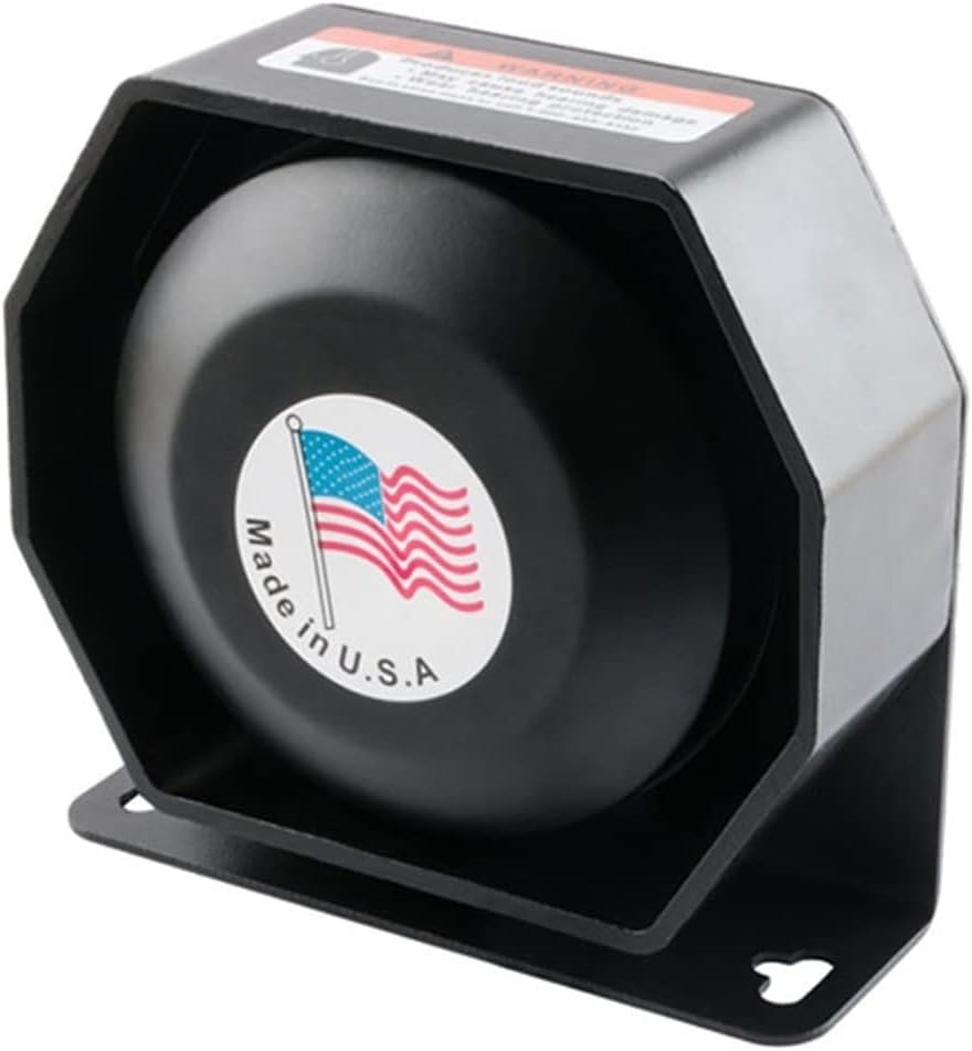 Amazon.com: Super Loud Air Horn Vehicle Warning Horn Car Police Siren ...