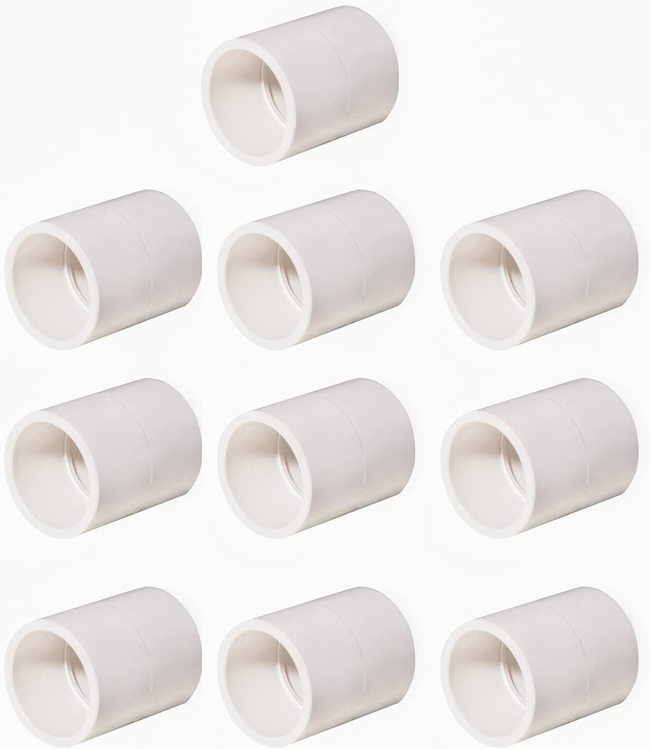 Amazon.com: uxcell 25mm Straight PVC Pipe Fitting Coupling Adapter ...