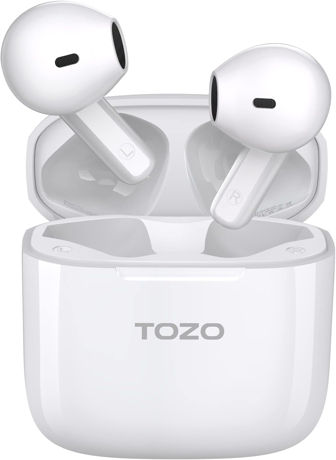 Amazon.com: TOZO A3 Upgraded Wireless Earbuds Bluetooth 5.3 Half in-Ear ...