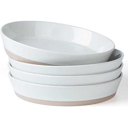 Amazon.com | famiware Nebula Pasta Bowls for 4, 8.75" Salad Bowl Sets ...
