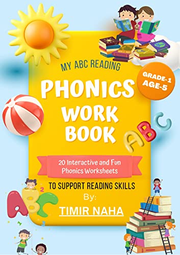 My ABC Reading Phonics Workbook : Phonics worksheets for grade 1 ...