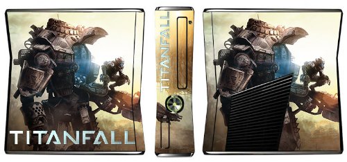 Amazon.com: Titan Mech Game Skin for Xbox 360 Slim Console : Video Games