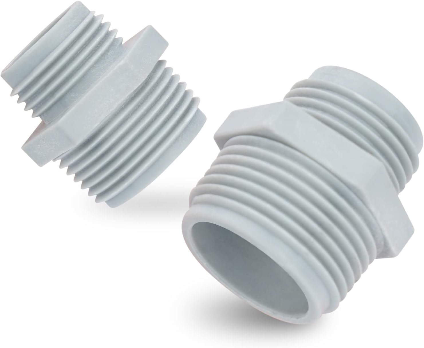 Amazon.com : Van Enterprises PVC Garden Hose Adapter (1" NPT x 3/4" GHT ...