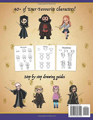 How to Draw Harry's Characters for Kids: Learn to Draw 40+ of - Want It All