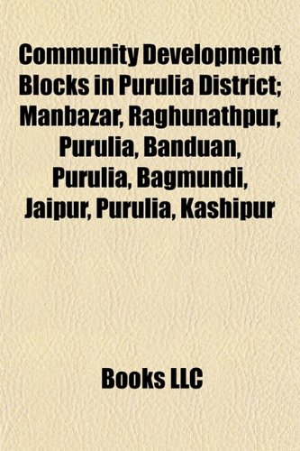Buy Community Development Blocks in Purulia District Book Online at Low ...