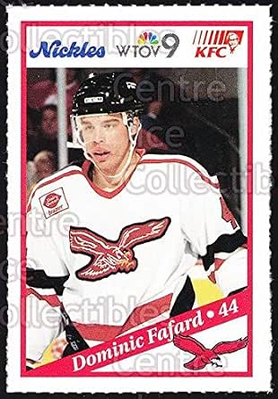 Amazon.com: (CI) Dominic Fafard Hockey Card 1994-95 Wheeling ...