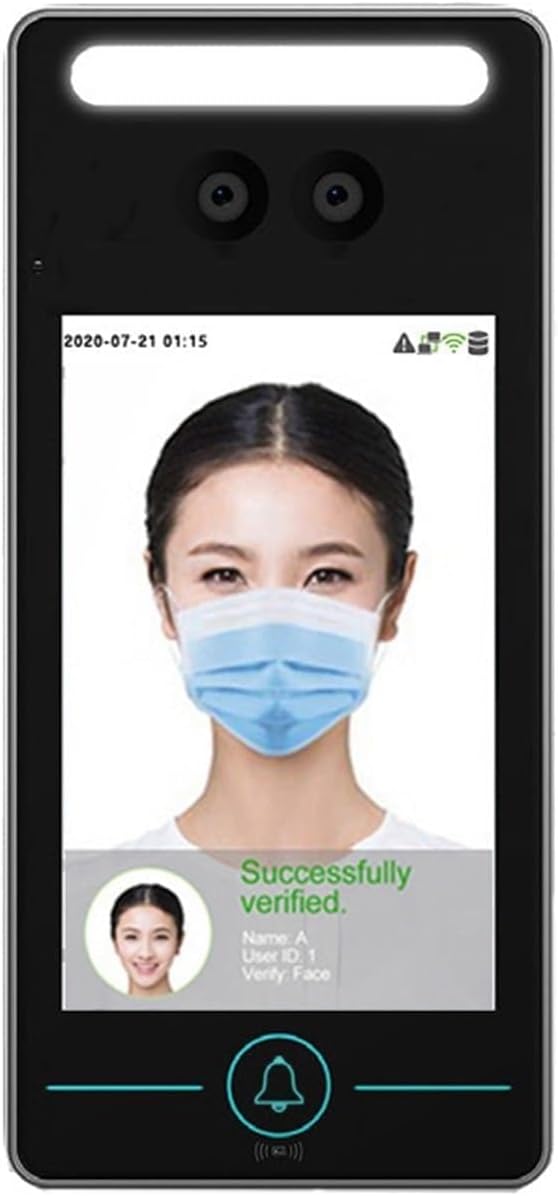 ZKLGS Clocking in Machine, SpeedfaceV4L TCP/IP Dynamic Face Recognition ...