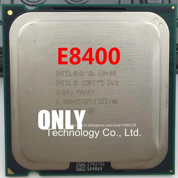 cpu INTLE E8400 CPU Processor (3.0Ghz/ 6M /1333GHz) 775 : Buy Online at ...