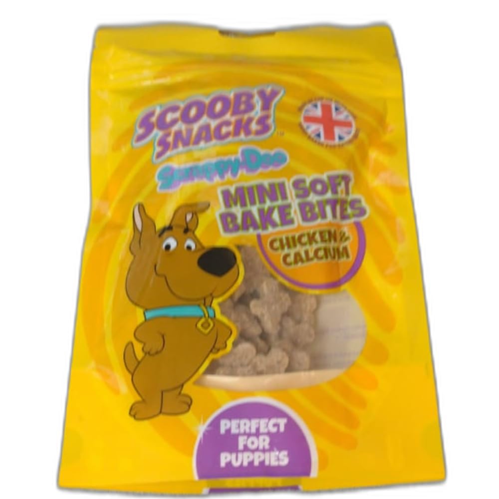 Scooby Snacks Mini Soft Bake Bites Chicken & Calcium Dog and Puppy ...