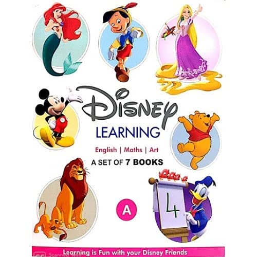 HF DISNEY LEARNING COMBO KIT-A (FOR NURSERY) : Amazon.in: Books