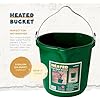 Amazon.com: Farm Innovators Heated Water Bucket with Flat Back & Built ...
