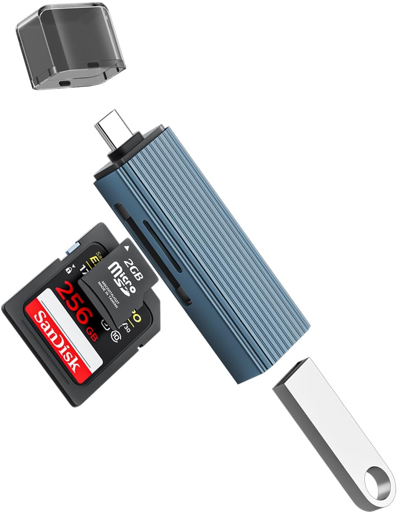 Amazon.co.jp: sdカードリーダー タイプc 【3-in-1・次世代モデル登場】Type-C/USB-C SDカードリーダー microSDカードリーダー USB3.0変換アダプタ ...