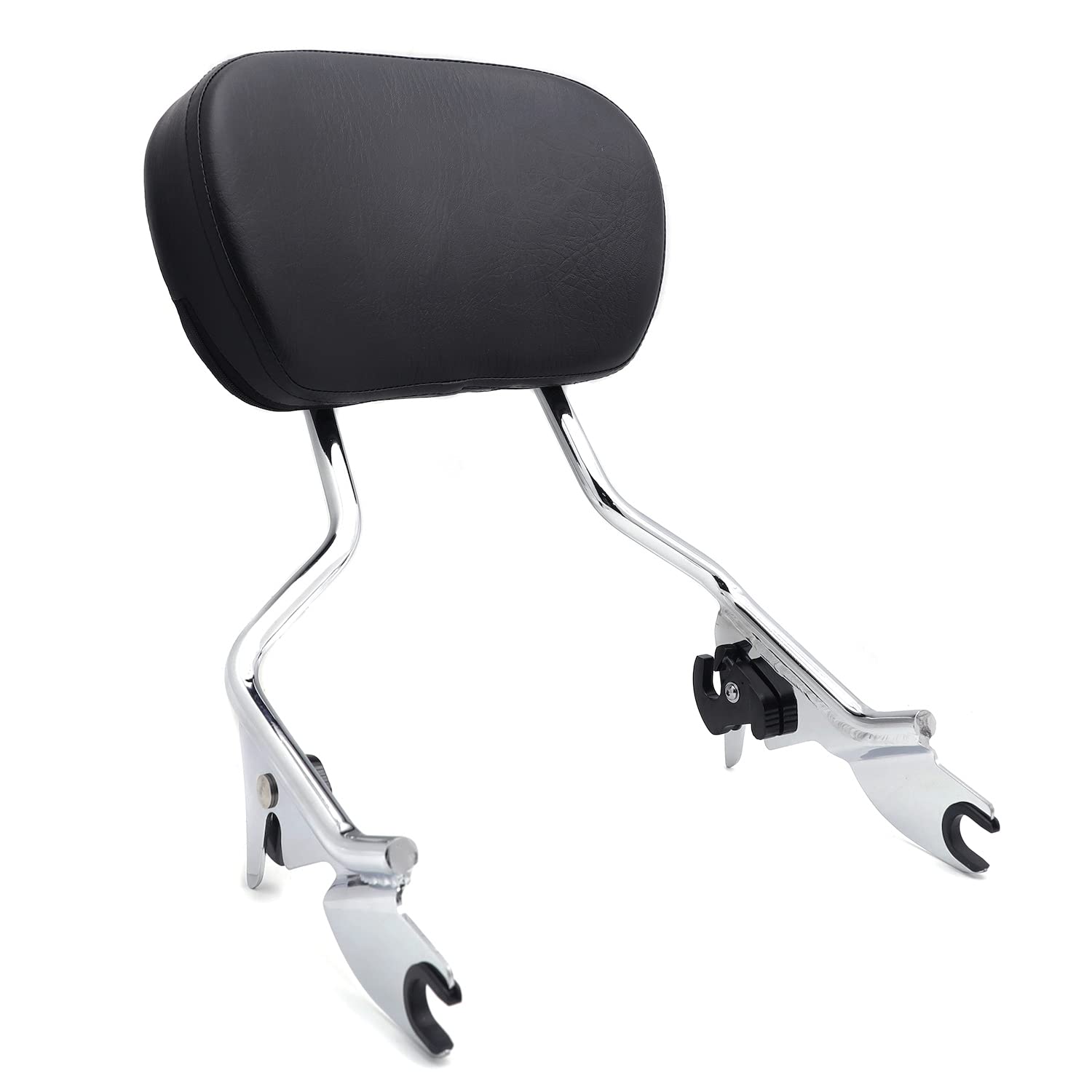 Motorcycle Back Rest TGHD-DH001+501-005+P Chrome Gear Skull Backrest ...