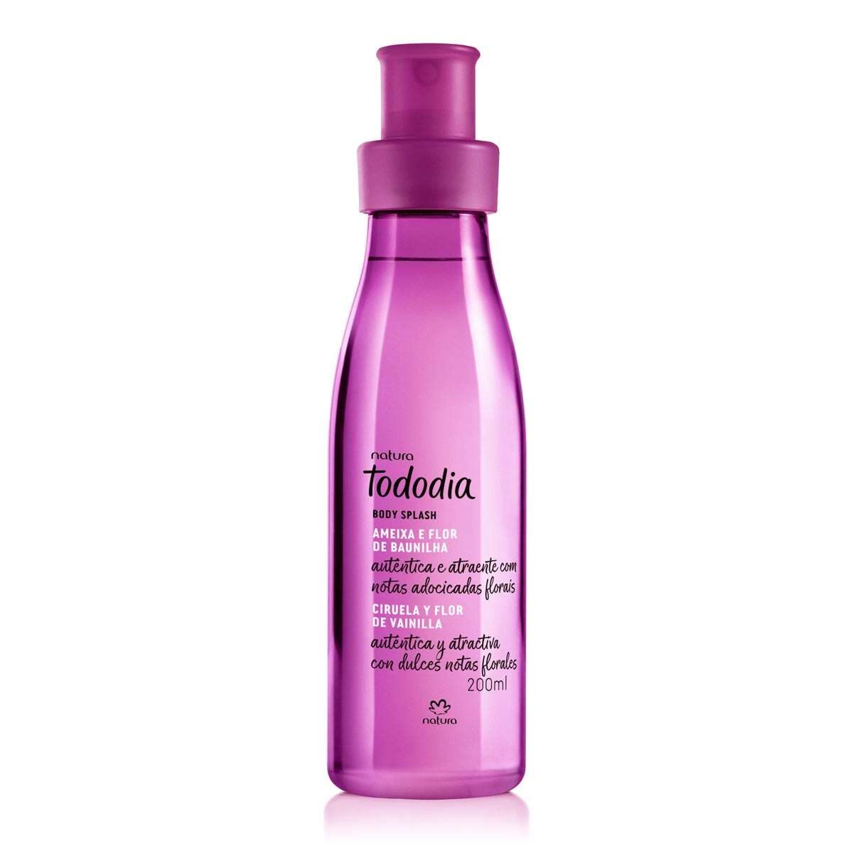 Body splash Natura Tododia ciruela y flor de vainilla 200 ml : Amazon ...