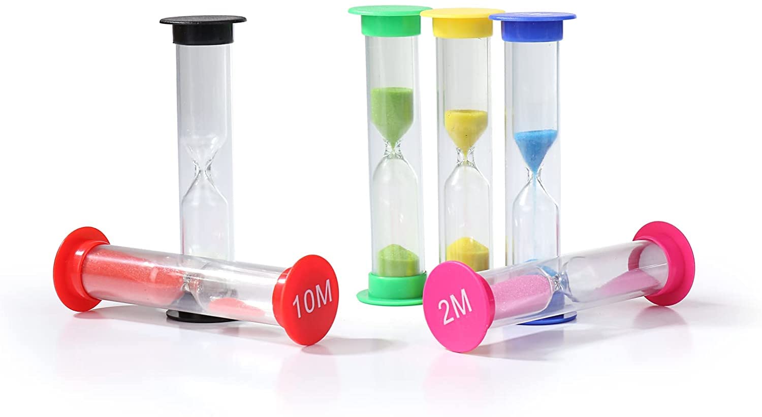 Relojes de arena – 30 segundos, 1 min, 2 min, 3 min, 5 min, 10 min – R...